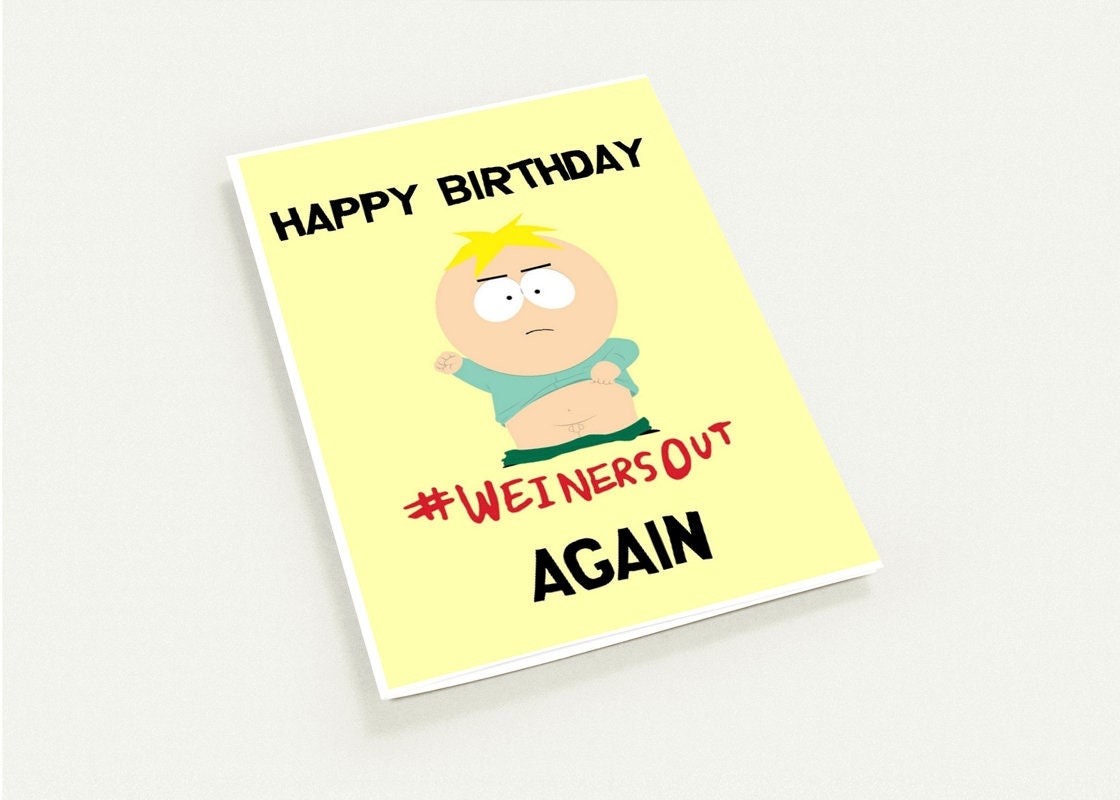 South Park Butters Birthday