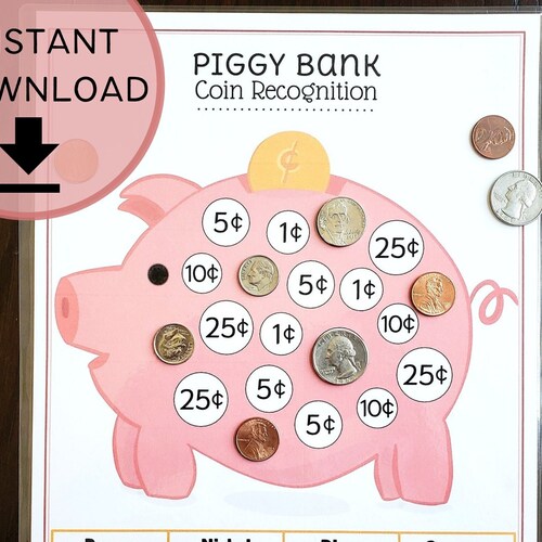 Coin Recognition & Counting Coin Sorting Counting Money - Etsy