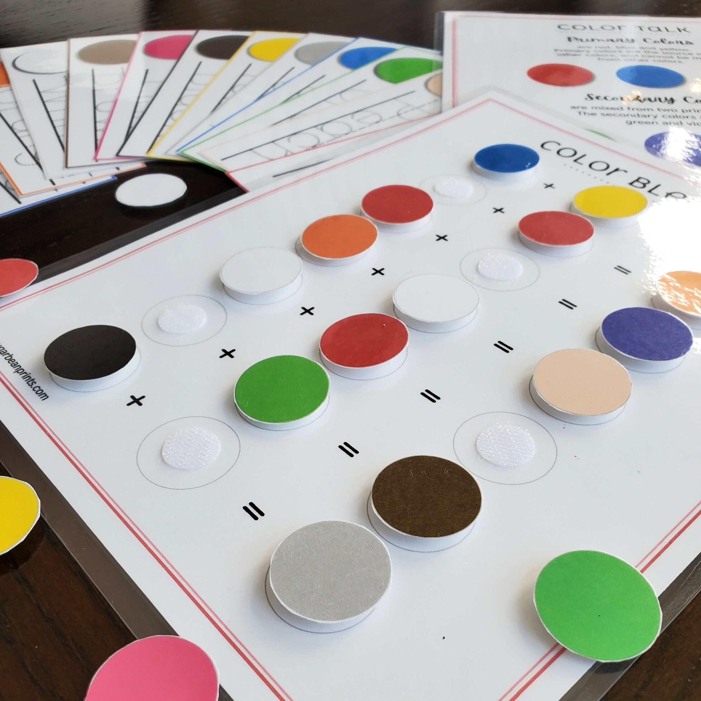 Color Bundle Pack | All About Colors Activity | Kids Color Blending ...