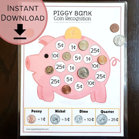Coin Recognition & Counting Coin Sorting Counting Money - Etsy
