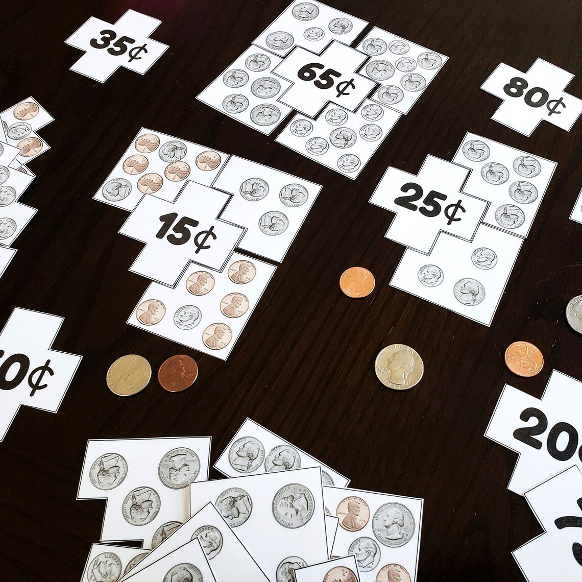 Coin Recognition Printable | Kids Money Counting Activity (digital ...
