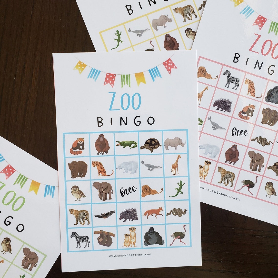 Zoo BINGO Cards | Zoo Day Game | Kids Animal Activity | Instant ...