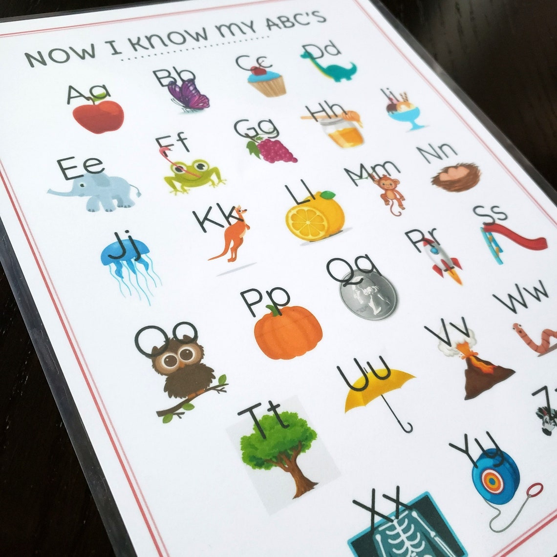 Now I Know My Abcs | Alphabet Chart Printable | Preschool Letter ...