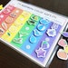 Rainbow Color Sort Printable | Color Match Activity | Preschool Color ...