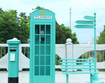 Wooden 18mm MDF Large Life Size Wedding Telephone Box - Etsy