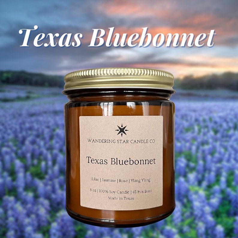 Texas Candle Gift Set: Texas Hill Country Scents, Soy Wax Candles - Etsy