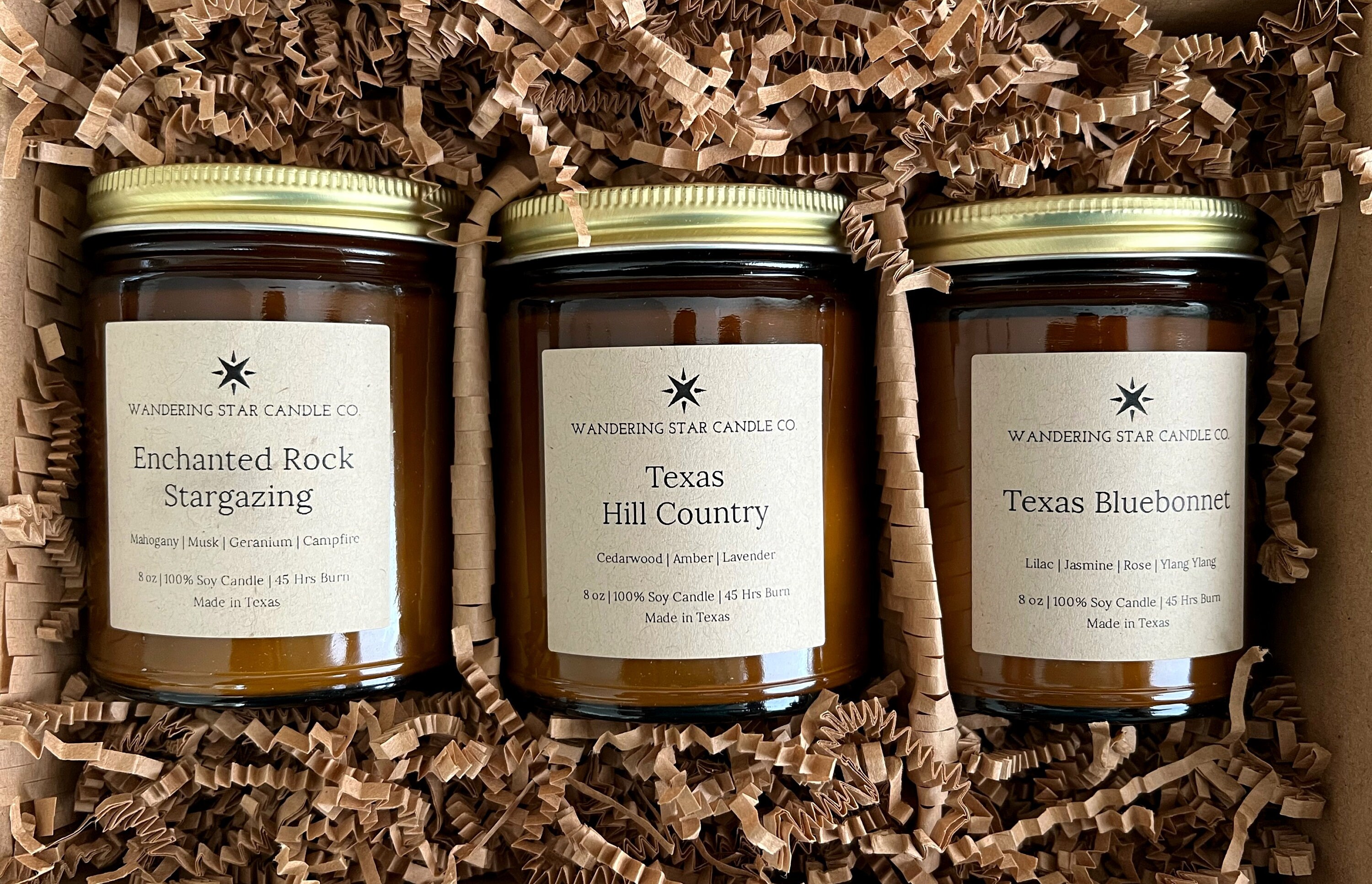 Texas Hill Country Collection | Texas Gifts | Texas Candles | Amber Jar ...