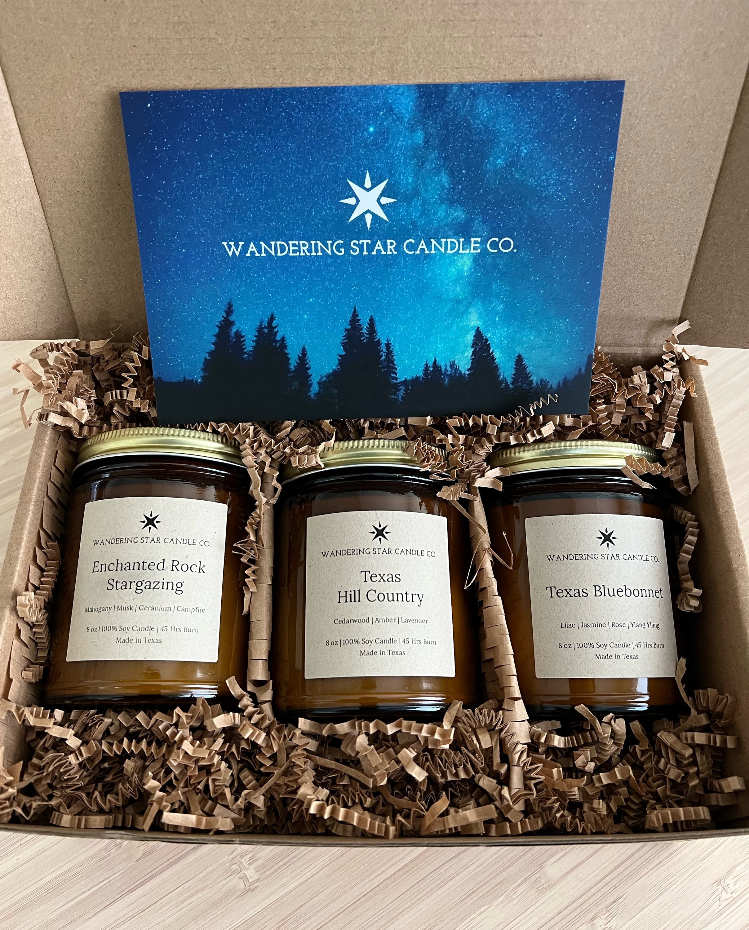 Texas Hill Country Collection | Texas Gifts | Texas Candles | Amber Jar ...