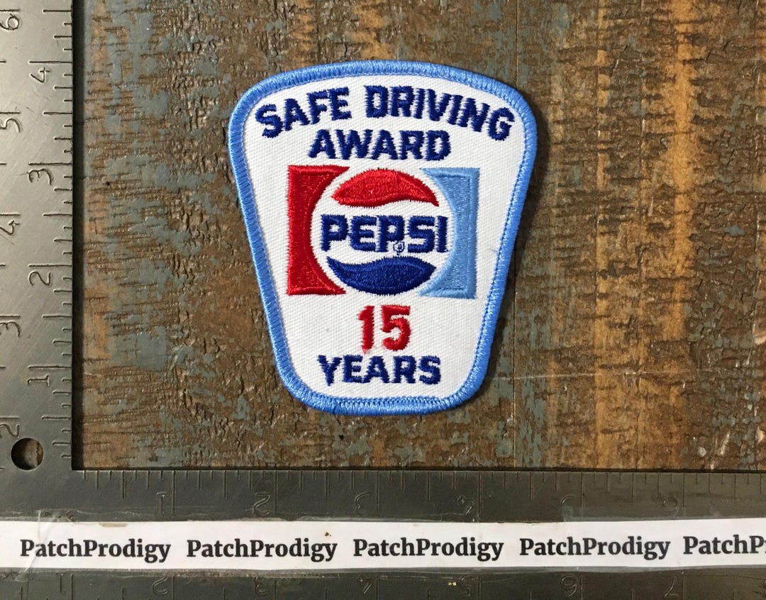 Vintage PEPSI Safe Driving Award 15 Years Soda Pop Beverage Drink ...