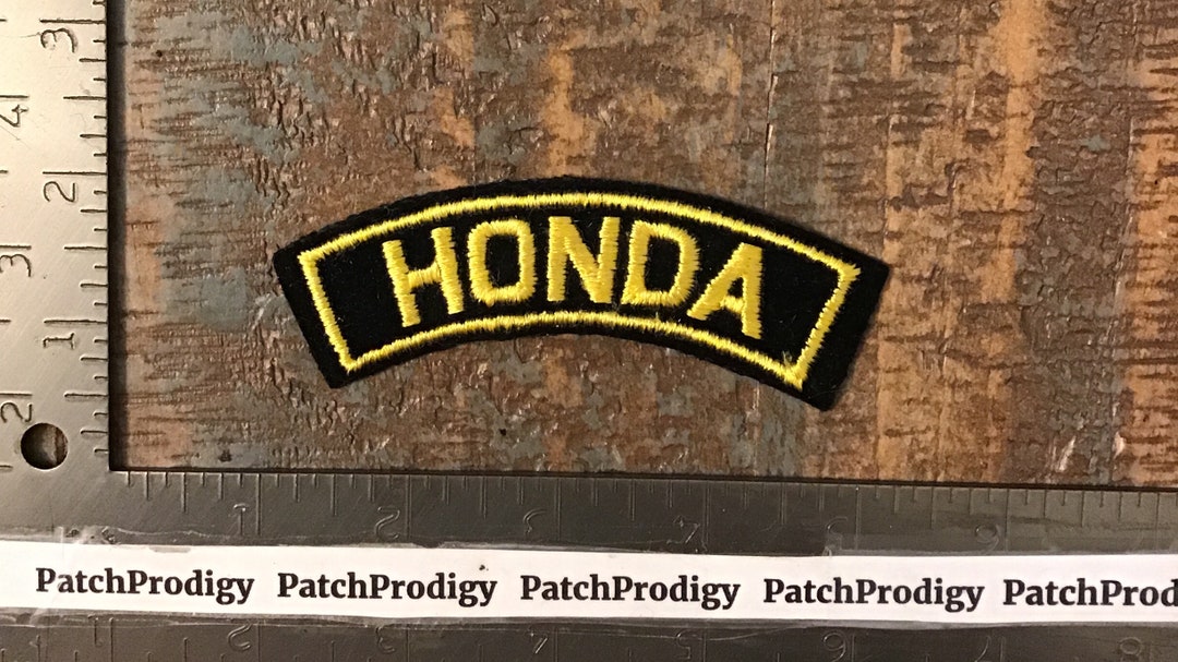 Vintage HONDA Motorcycles Sew-on Rocker Tab Patch 1970s Biker Felt - Etsy
