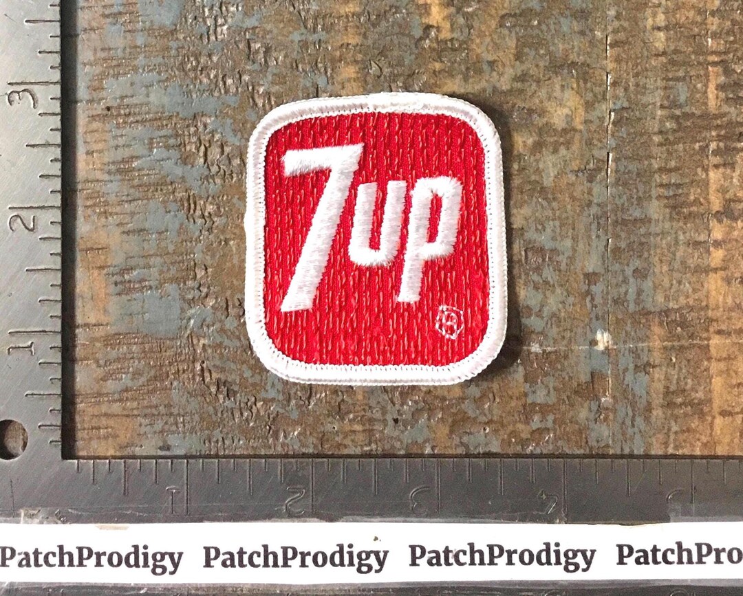 Vintage 7up Soda Pop Soft Drink Beverage Company Logo Embroidered Sew ...