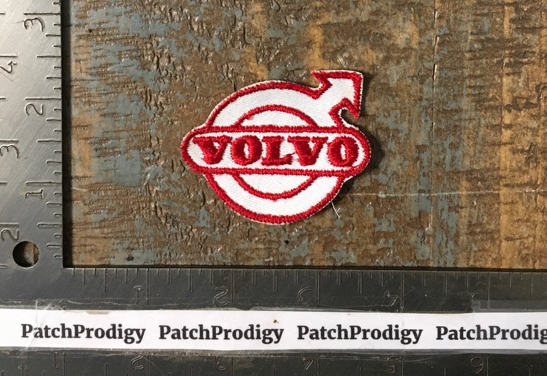Vintage VOLVO Swedish Automobile Car Dealer Logo Emblem Sew-on Patch ...