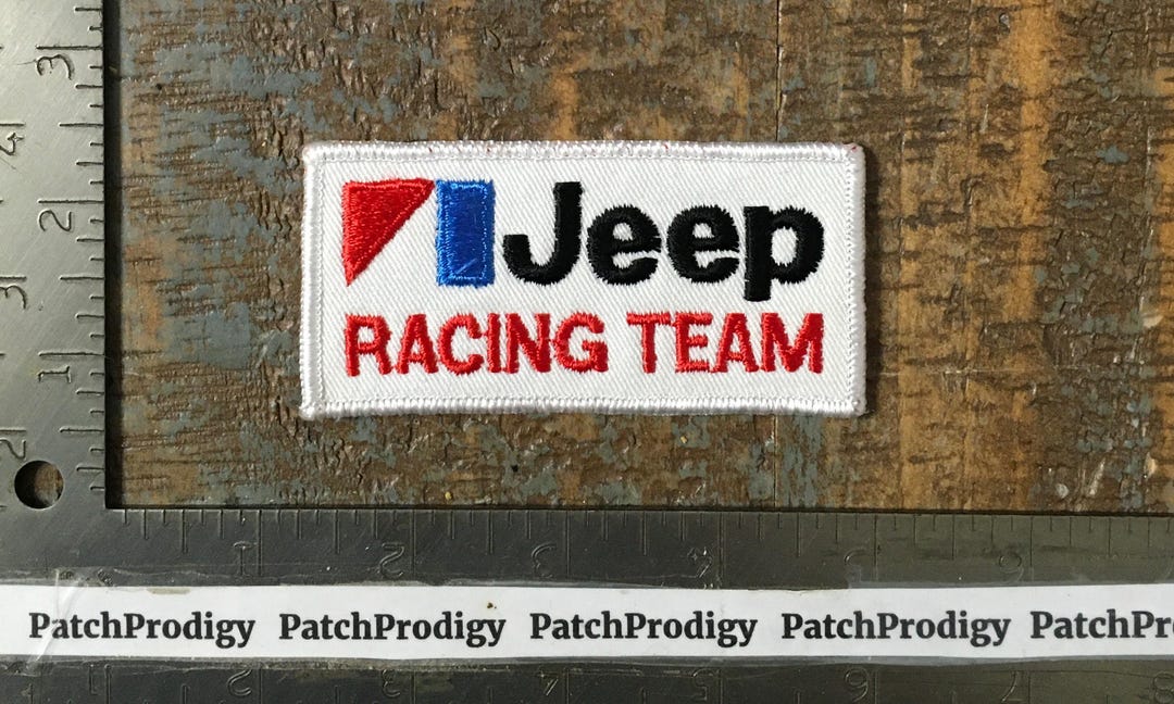 Vintage JEEP RACING TEAM Company Logo Iron-on Patch 1970s Twill - Etsy