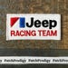 Vintage JEEP RACING TEAM Company Logo Iron-on Patch 1970s Twill - Etsy