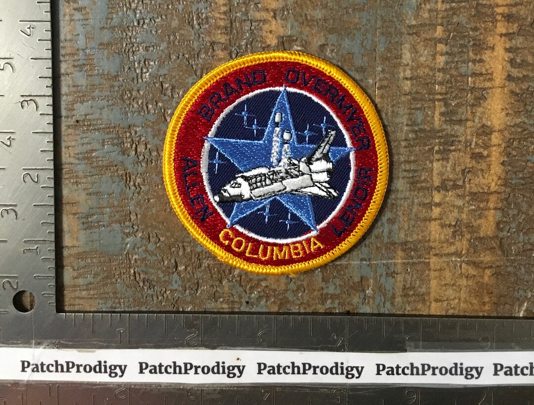 Vintage NASA Space Shuttle Columbia Mission STS-5 Iron-on Patch - Etsy