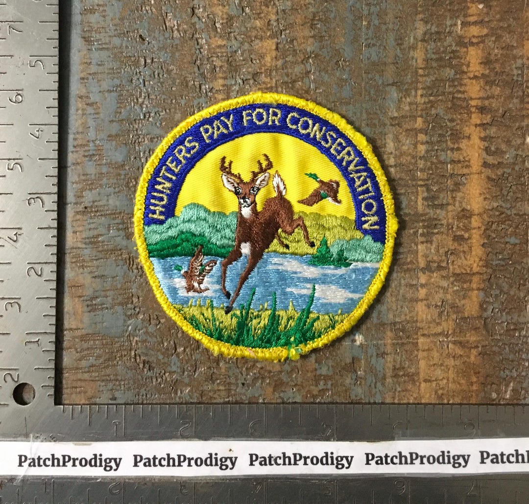 Vintage Hunters Pay for Conservation Deer Wildlife Animals Ducks Birds ...