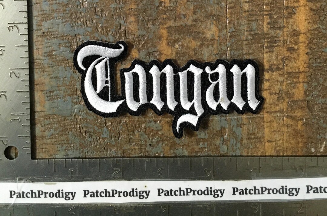 Vintage TONGAN Tonga Native Island Country Polynesia Oceania Travel Souvenir Iron-on Patch Twill ...