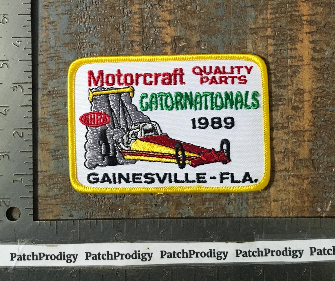 Vintage NHRA Gator Nationals 1989 Motorcraft Quality Parts Gainesville ...