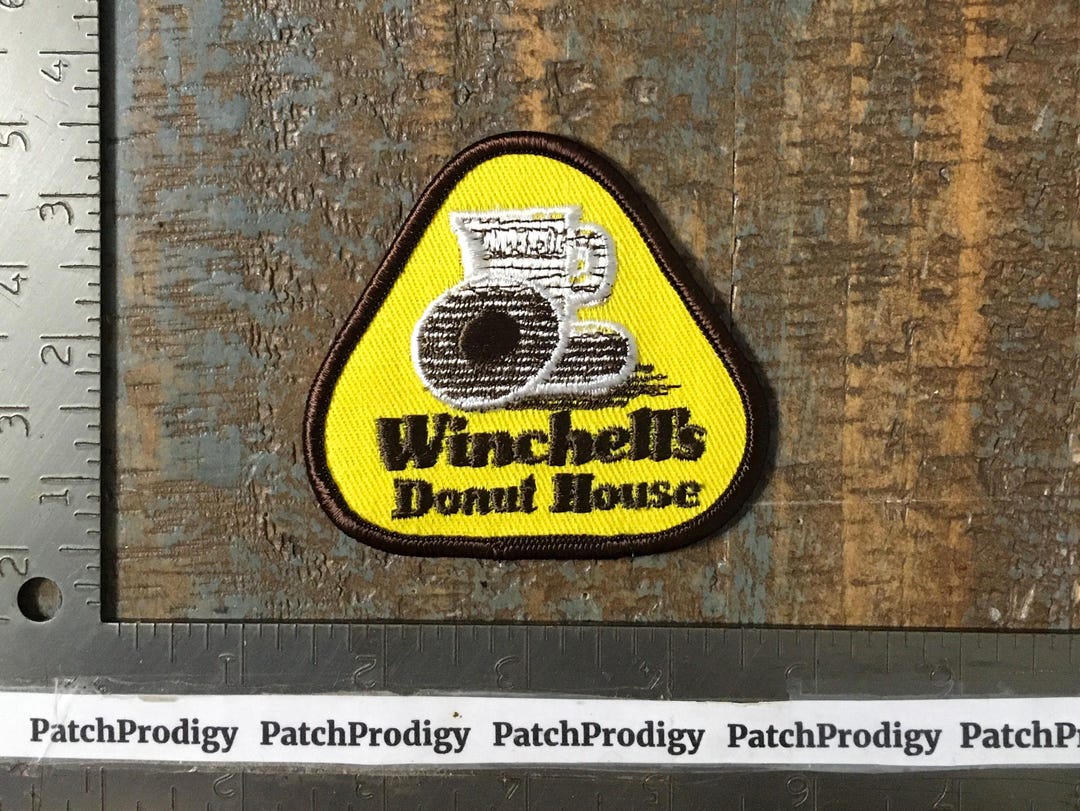 Vintage Winchell's Donut House Donuts Coffee Bakery Company Logo Iron ...