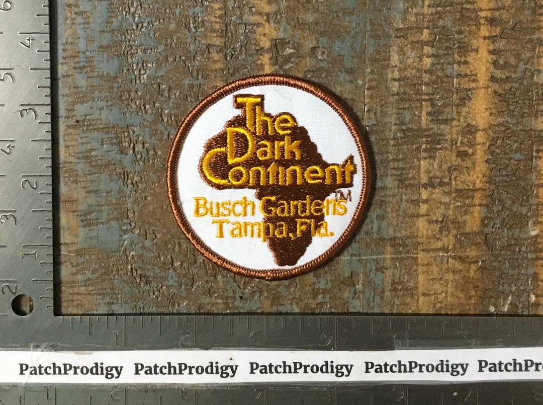 Vintage BUSCH GARDENS the Dark Continent Tampa Florida Amusement Park ...