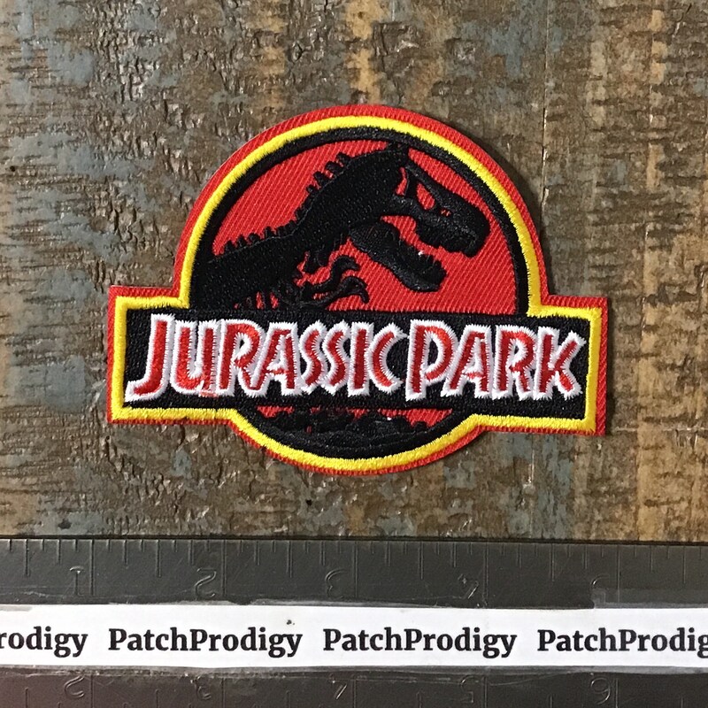 Jurassic Park Patch - Etsy