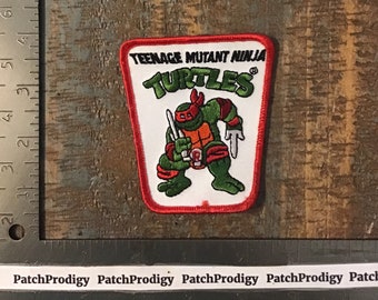Teenage Mutant Ninja Turtles TMNT Retro Cartoon Patch Iron on Nostalgia - Etsy
