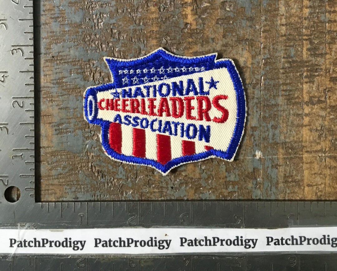 Vintage National Cheerleaders Association Stars Stripes Logo Emblem ...