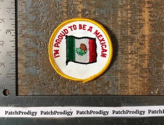 Vintage I’m Proud To Be Mexican Mexico Flag Travel So… - Gem