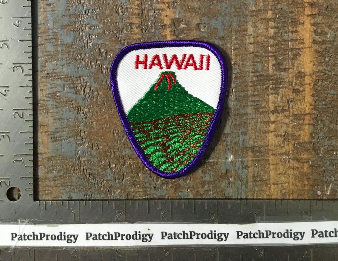 Vintage Hawaii Volcano Hawaiian Islands State Travel Souvenir ...