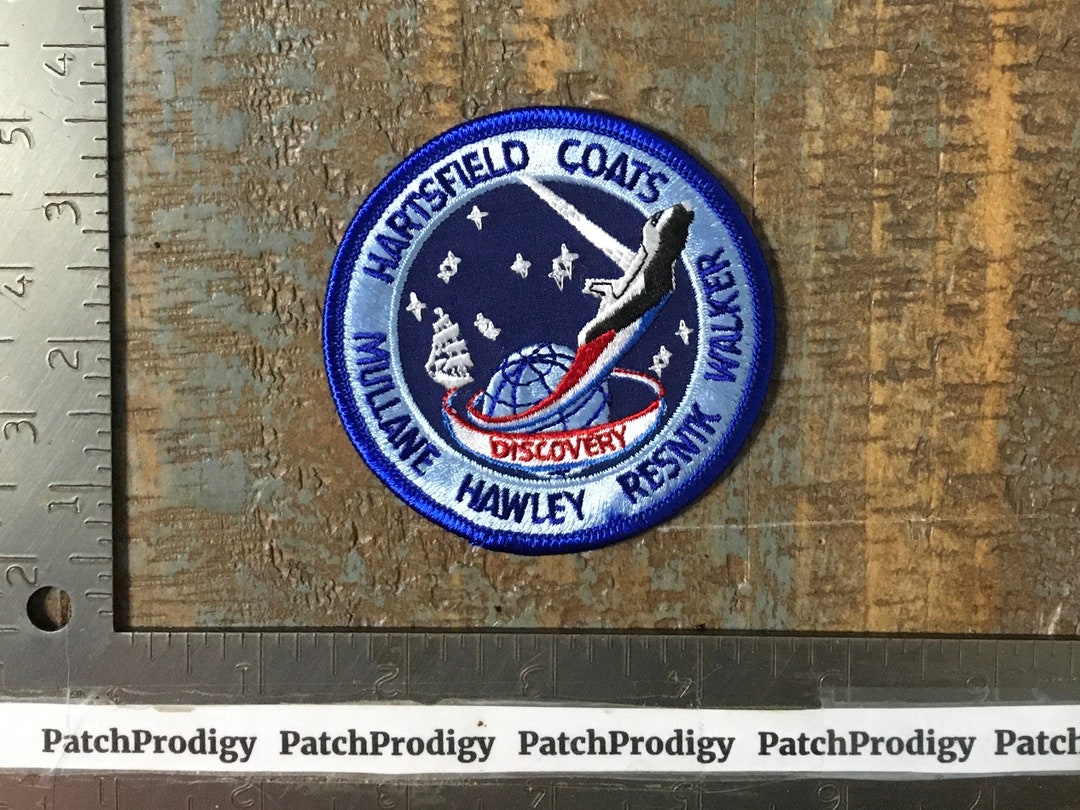 Vintage NASA Space Shuttle Discovery Mission STS-41D Iron-on Patch - Etsy
