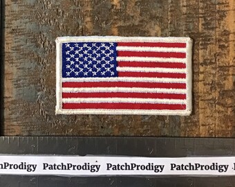 American Flag Sew on Patch - Etsy