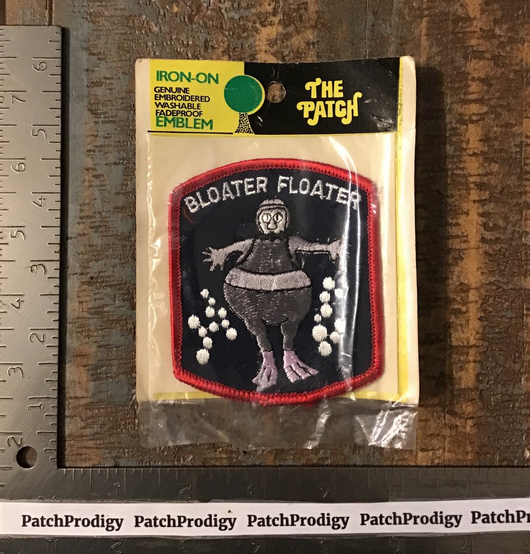 Vintage Bloater Floater SCUBA Diver Diving Funny Humor Iron-on - Etsy