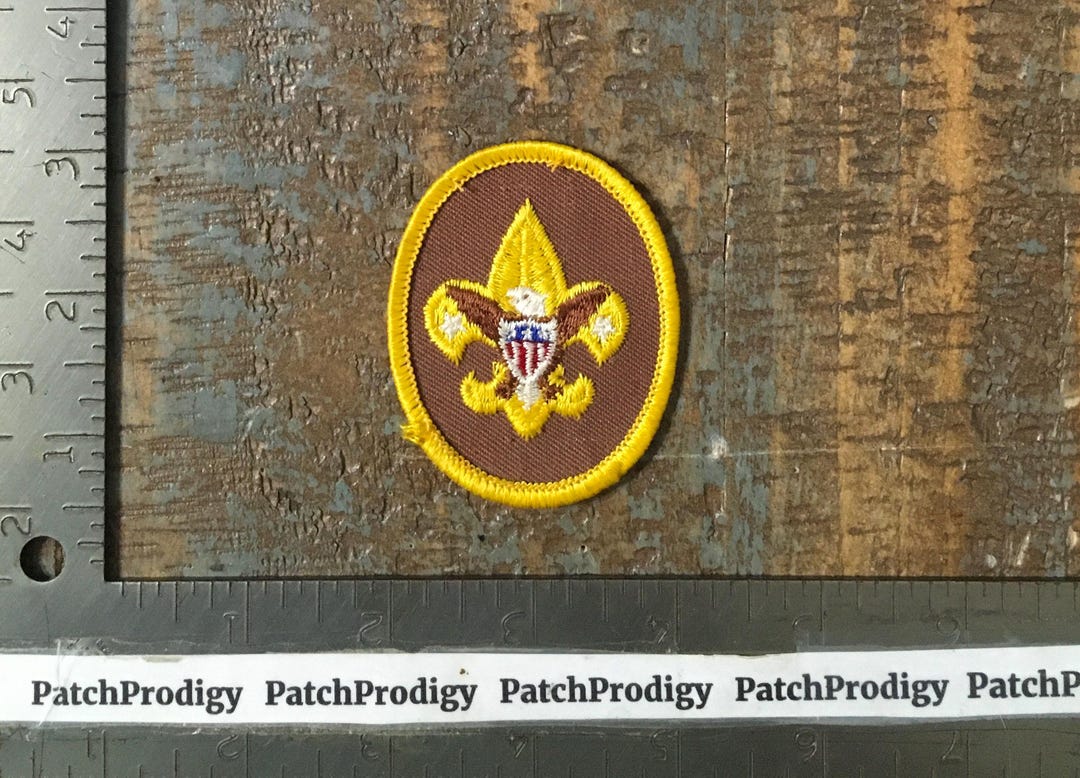 Vintage TENDERFOOT Boy Scouts of America Rank Insignia Iron-on Patch ...