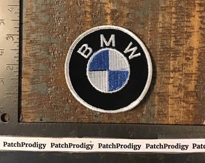Vintage BMW Automobile Car Logo Emblem Sew-on Patch - Etsy