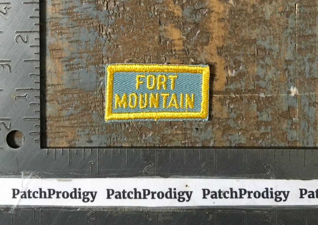 Vintage Fort Mountain State Park Camping Hiking Trails Georgia Travel ...