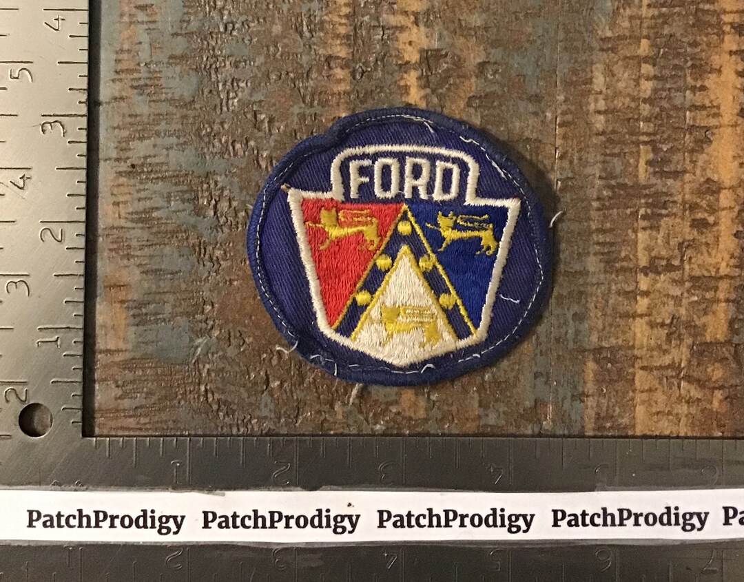 Vintage FORD Automobile Car Logo Emblem Sew-on Patch Round - Etsy