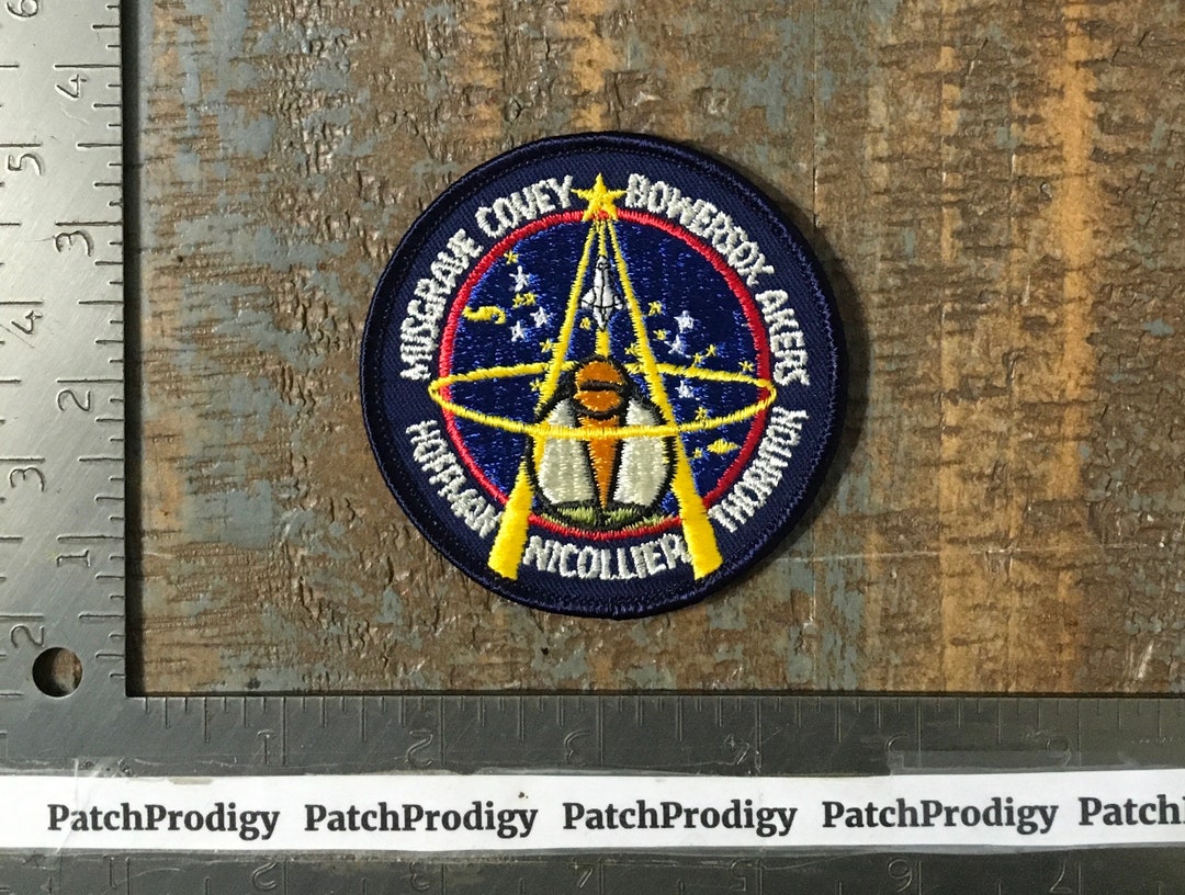 Vintage NASA Space Shuttle Endeavour STS-61 Mission Iron-on Patch - Etsy
