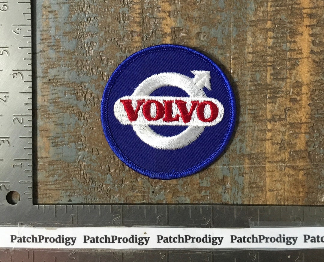 Vintage VOLVO Swedish Automobile Car Dealer Logo Emblem Sew-on Patch ...
