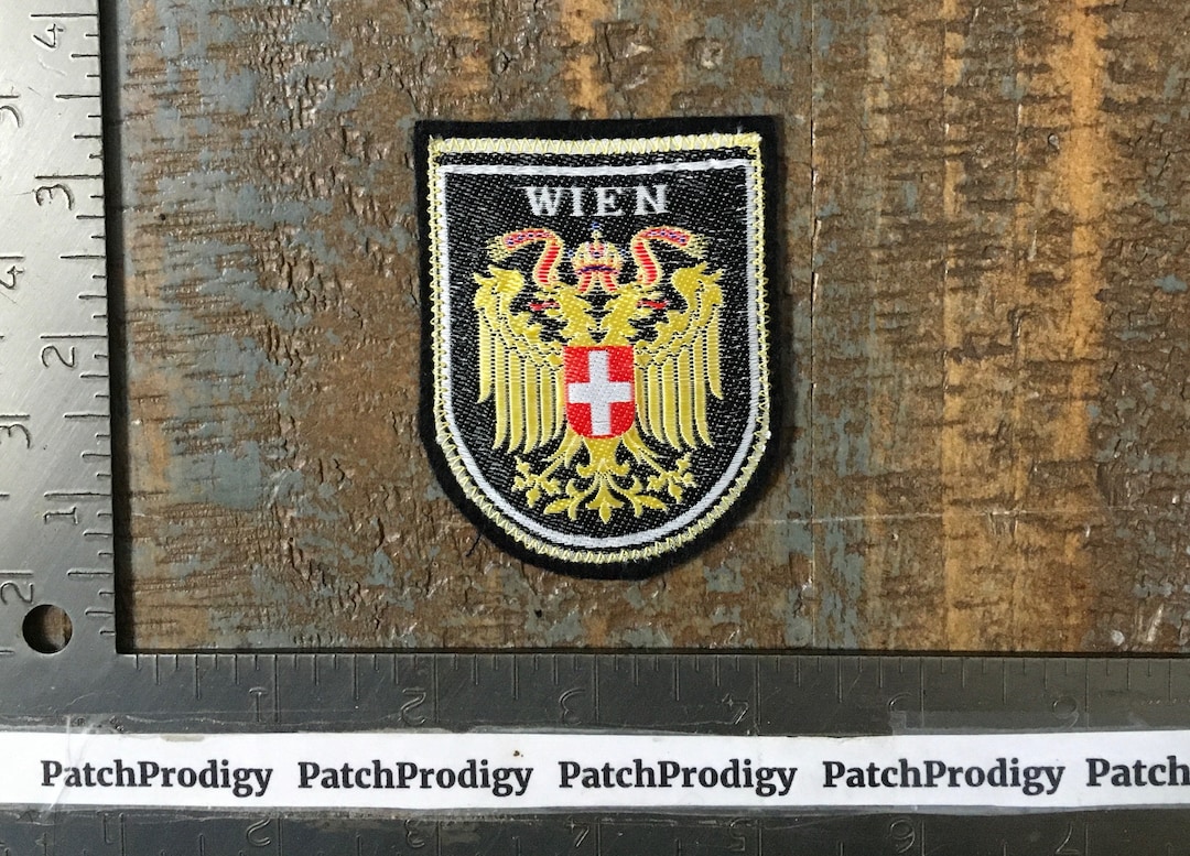 Vintage WIEN Vienna Austria Coat of Arms Crest Shield Travel Souvenir ...