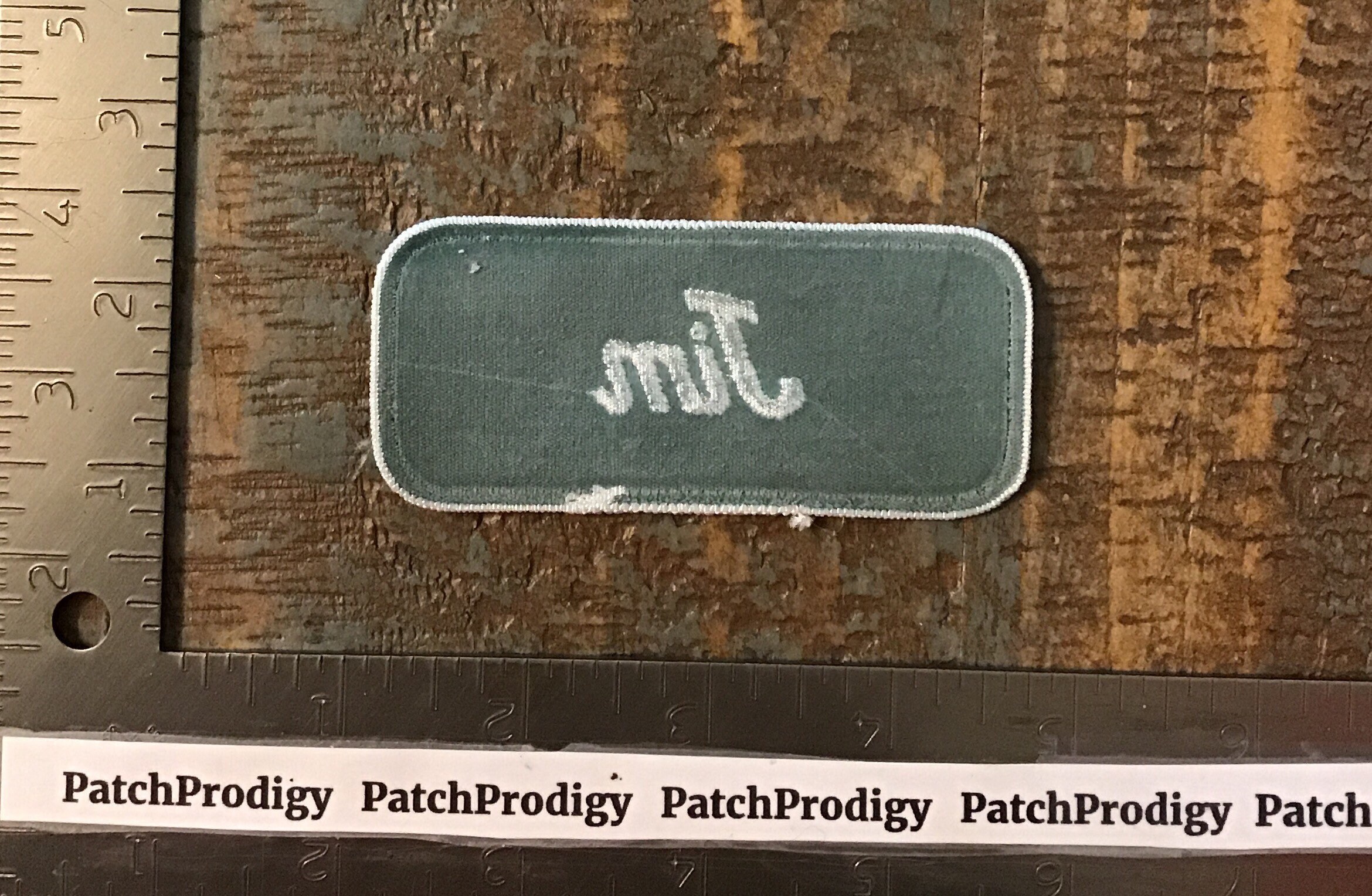 Vintage Jim Name Tag Work Job Uniform Sew-on Patch Green/white - Etsy