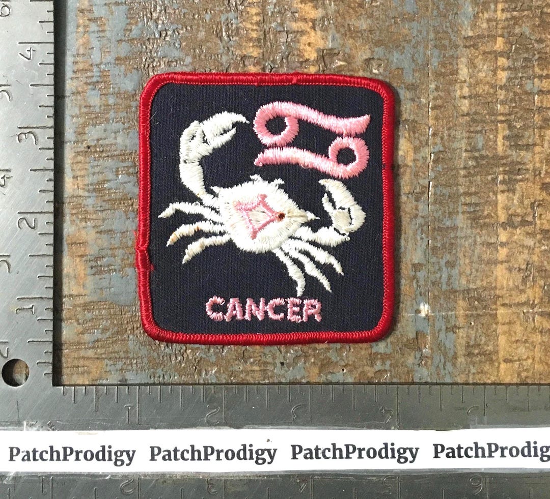 Vintage CANCER Zodiac Symbol Crab Horoscope Astrological Sign ...