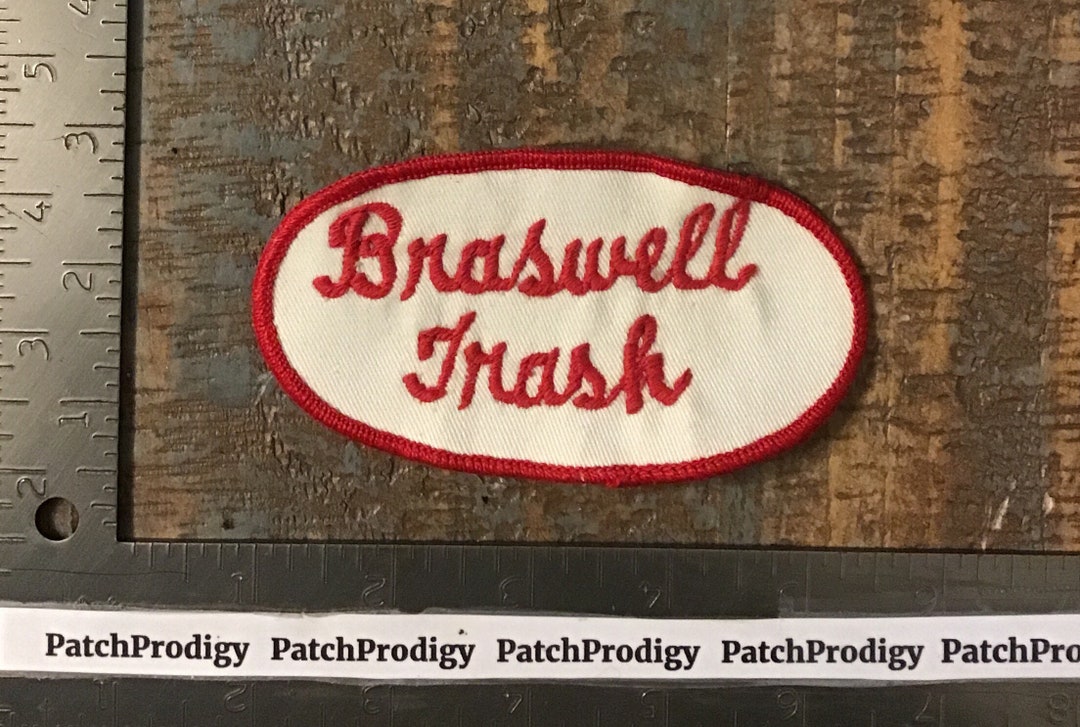 Vintage Braswell Trash Garbage Truck Refuse Company Logo Uniform Sew-on ...