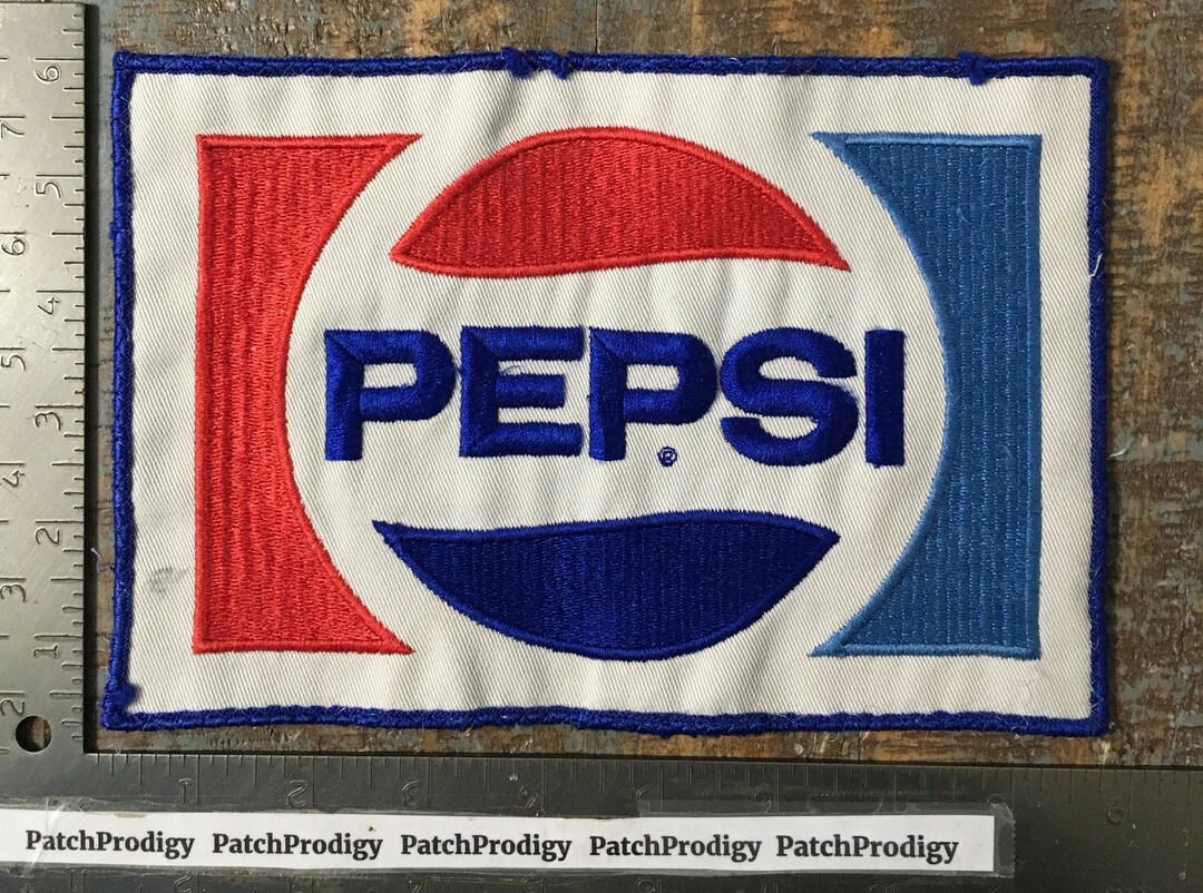 Vintage PEPSI Soda Pop Beverage Drink Company Logo Large Back Jacket ...