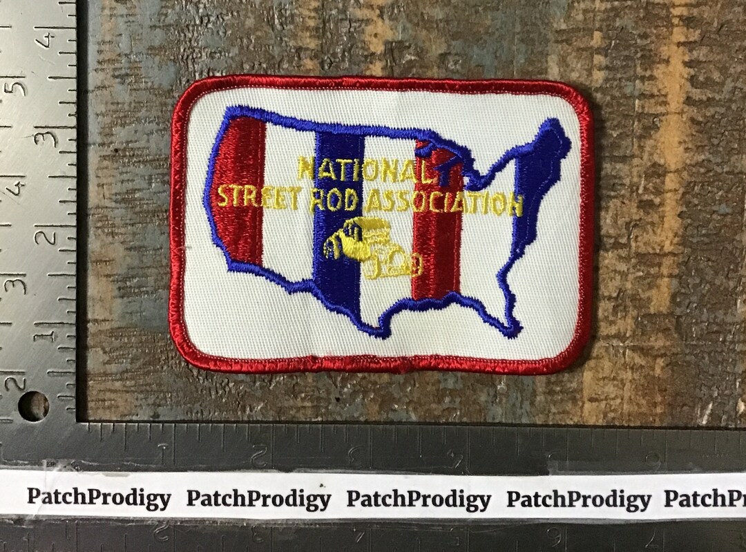 Vintage National Street Rod Association Street Car Racing Hot Rod Logo ...