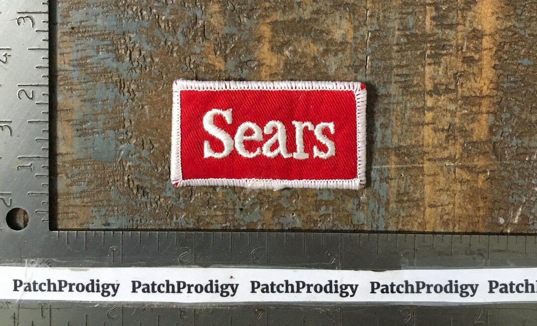 Vintage SEARS Department Stores Automotive Company Logo Sew-on Patch ...