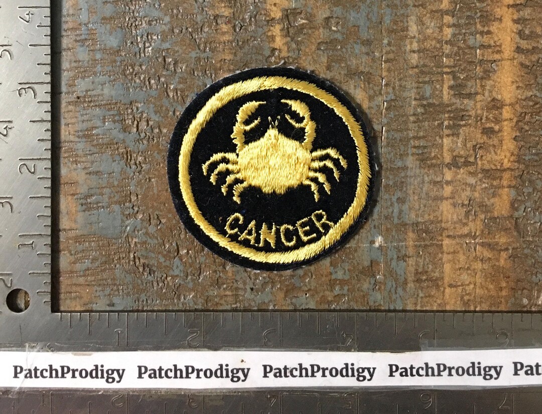 Vintage CANCER Zodiac Symbol Crab Horoscope Astrological Sign ...