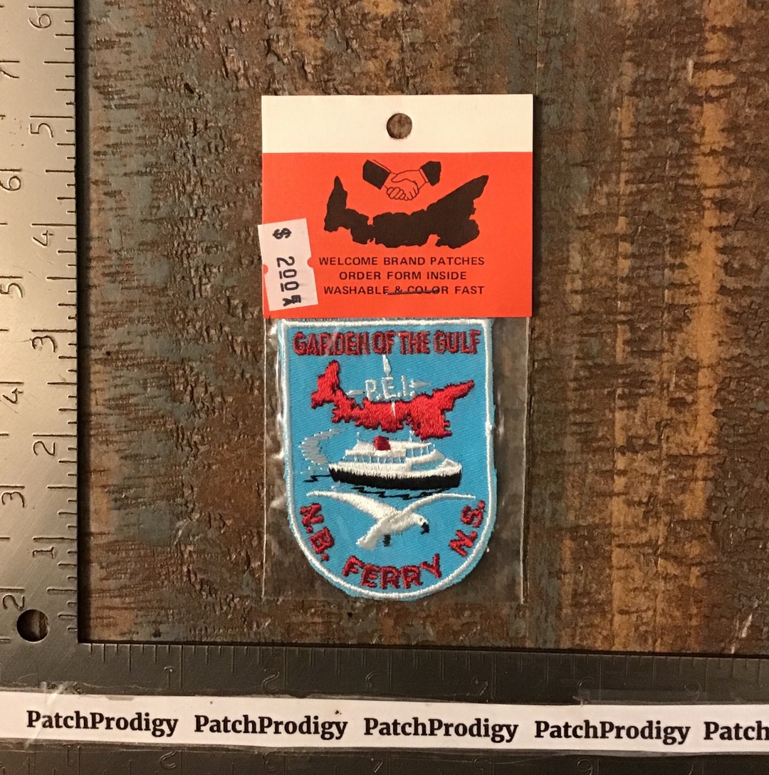 Vintage Garden of the Gulf Ferry New Brunswick Nova Scotia PEI Canada ...