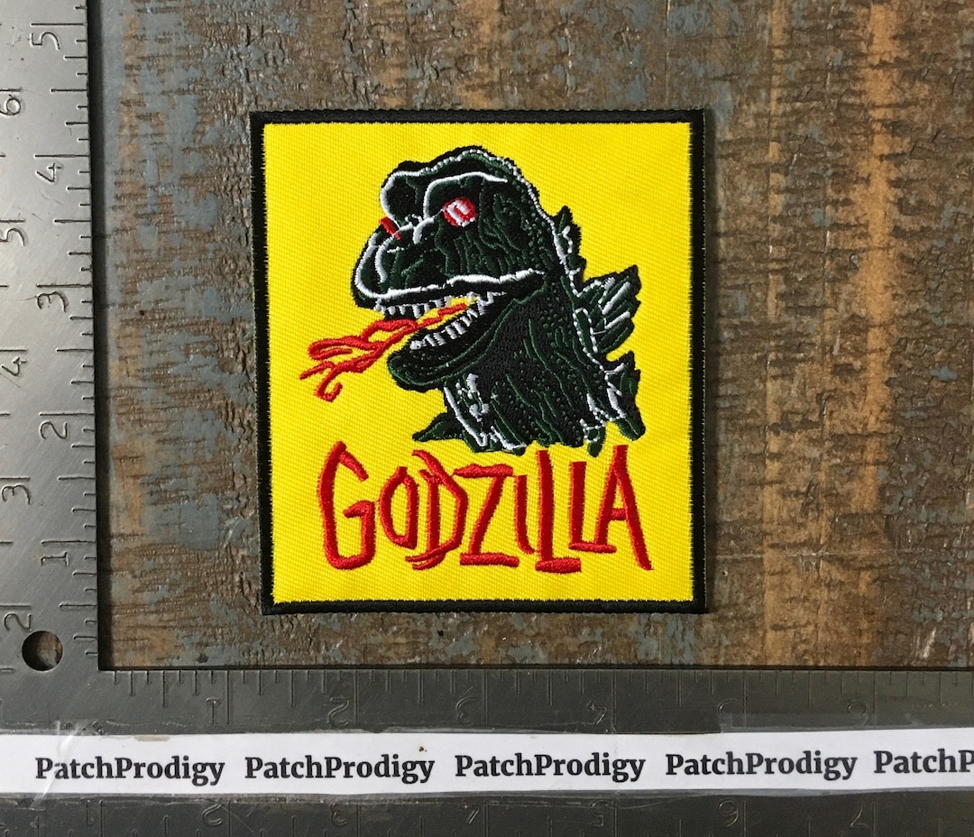 GODZILLA King of the Monsters Japanese Kaiju Monster Iron-on Patch - Etsy