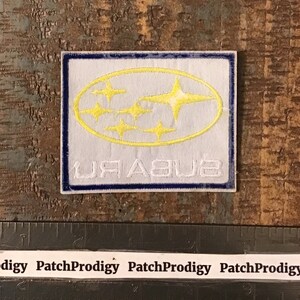 SUBARU Car Automobile Logo Emblem Iron-on Patch WRX Impreza Legacy ...