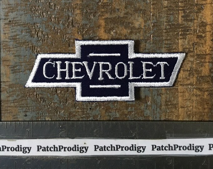 Vintage Chevrolet Bow Tie Logo Emblem Chevy Cars Trucks Iron-on Patch ...